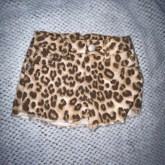 Justice | Bottoms | Leopard Print Girls Shorts | Poshmark
